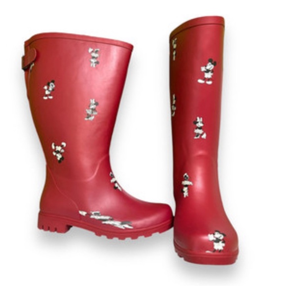 Disney | Shoes | Torrid X Disney Red Mickey Minnie Mouse Size Ww Wide ...